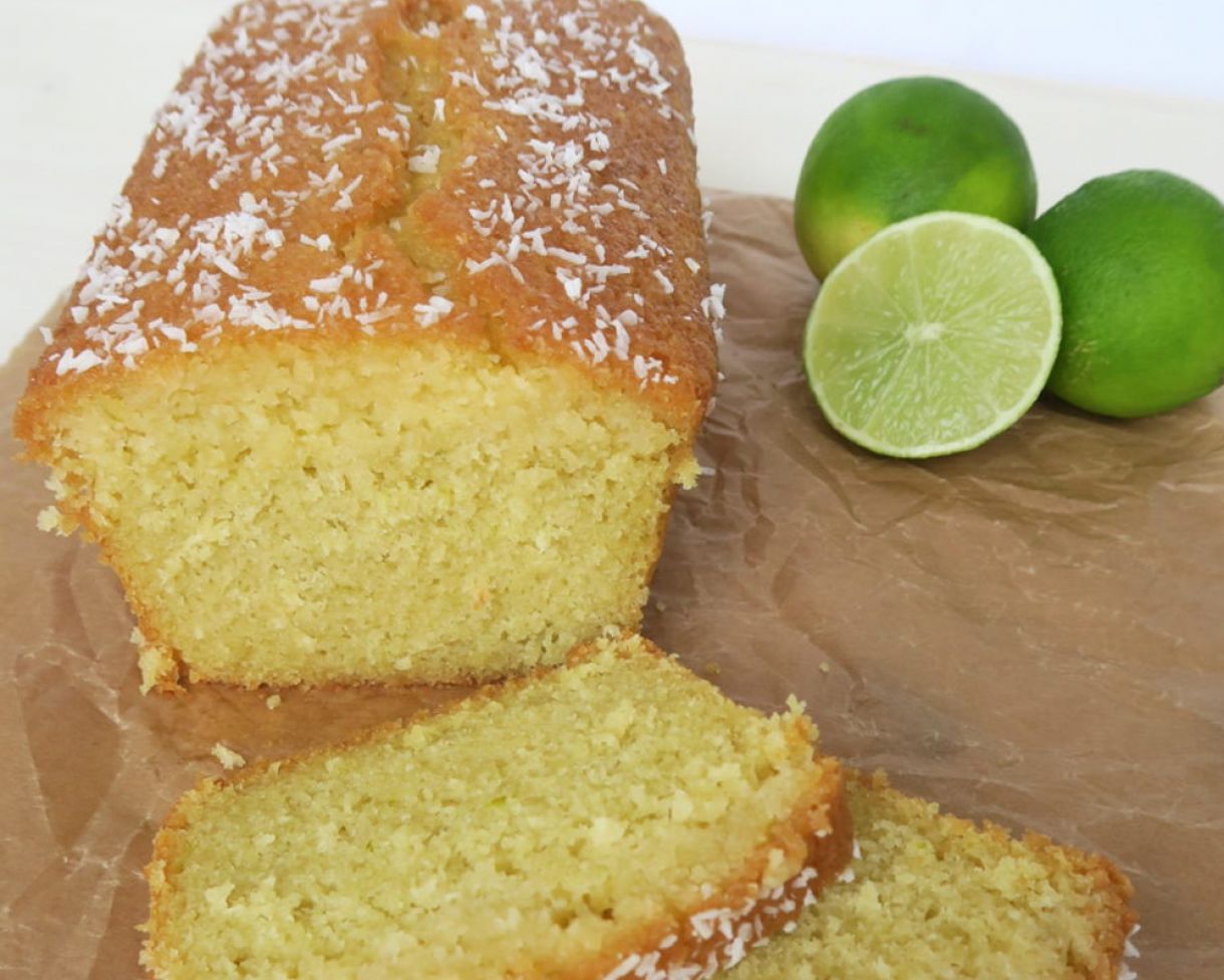 Lime and Coconut Loaf Cake